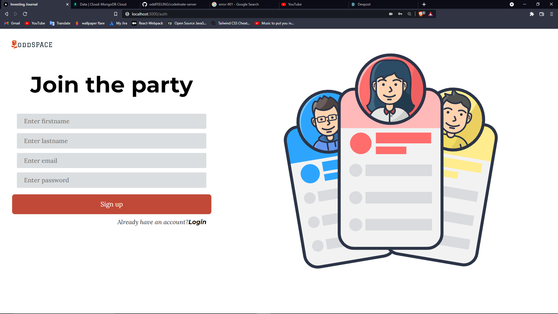Investing Journal | Devpost