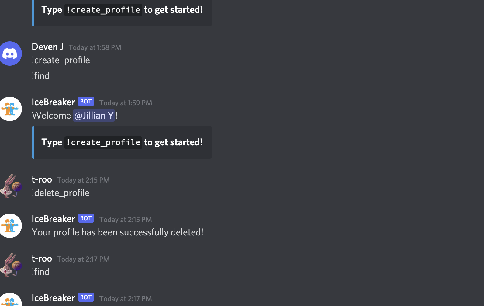 IceBreaker | Devpost