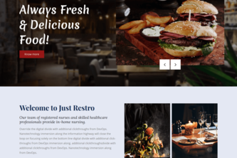 Bapoon - Restaurant Hubspot Theme | Devpost