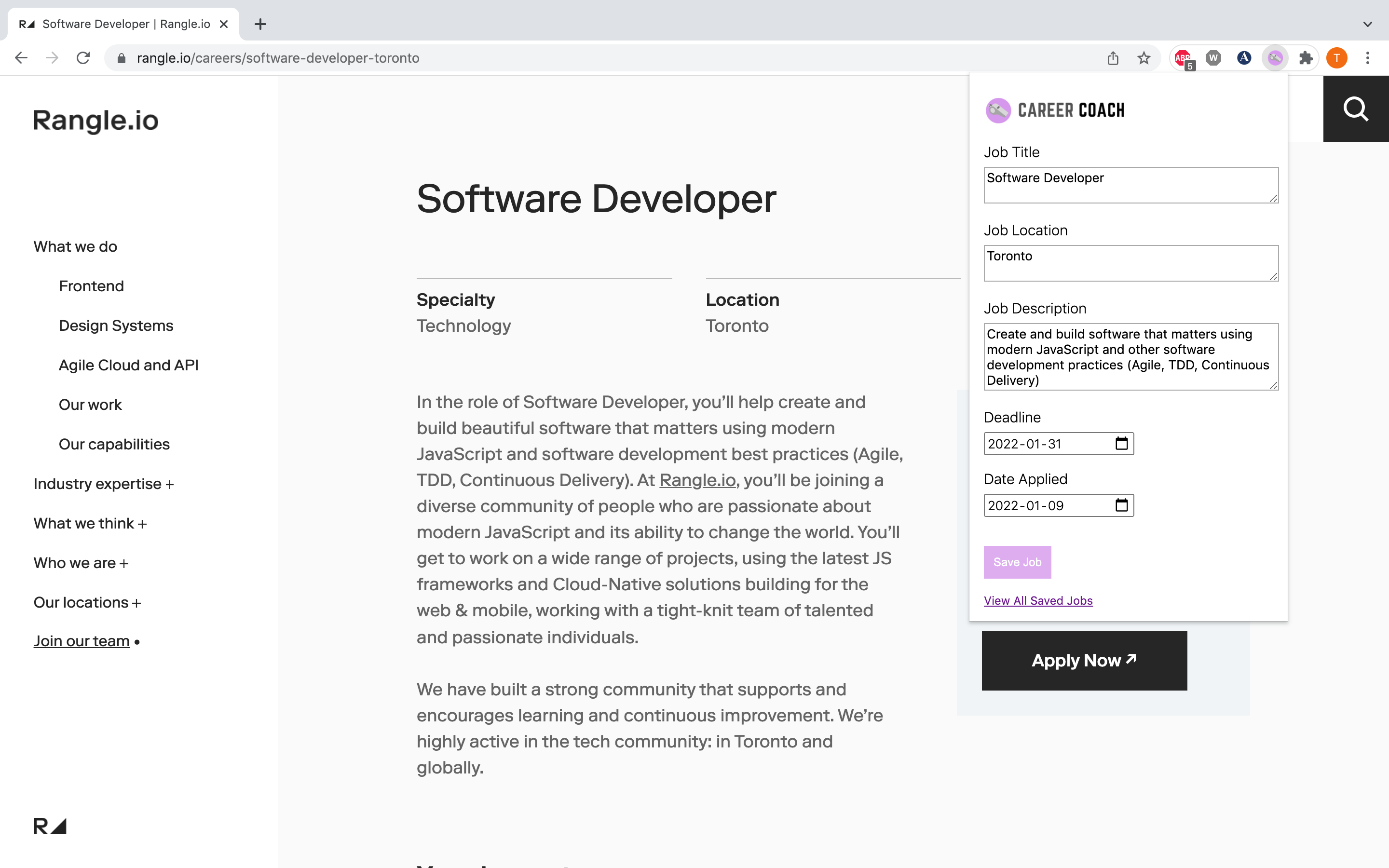 Career Coach | Devpost