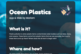 Ocean Plastics | Devpost