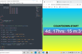 Time hack, countdown. | Devpost