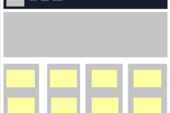 A website mockup using only 3 colors | Devpost