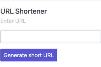 URL Shortener Chrome Extension | Devpost