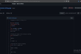 reverse string | Devpost