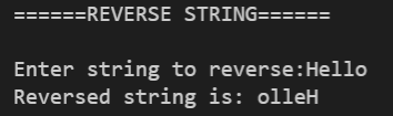 Reverse String | Devpost