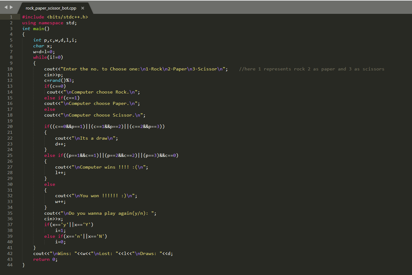 Rock-paper-scissor | Devpost