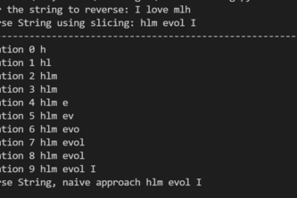 Reversing a string | Devpost