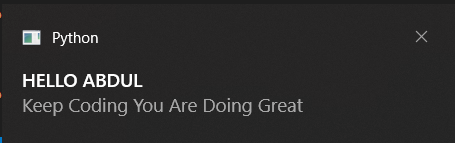 Reminder To Keep Coding Devpost