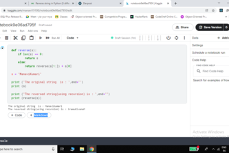 Reverse string in python | Devpost