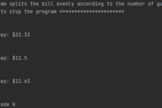 Split Bill | Devpost