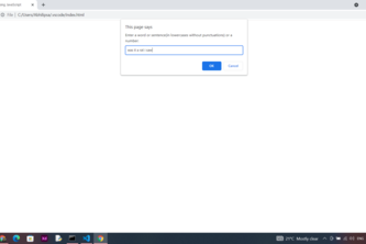 Palindrome Checker in Hodor language | Devpost