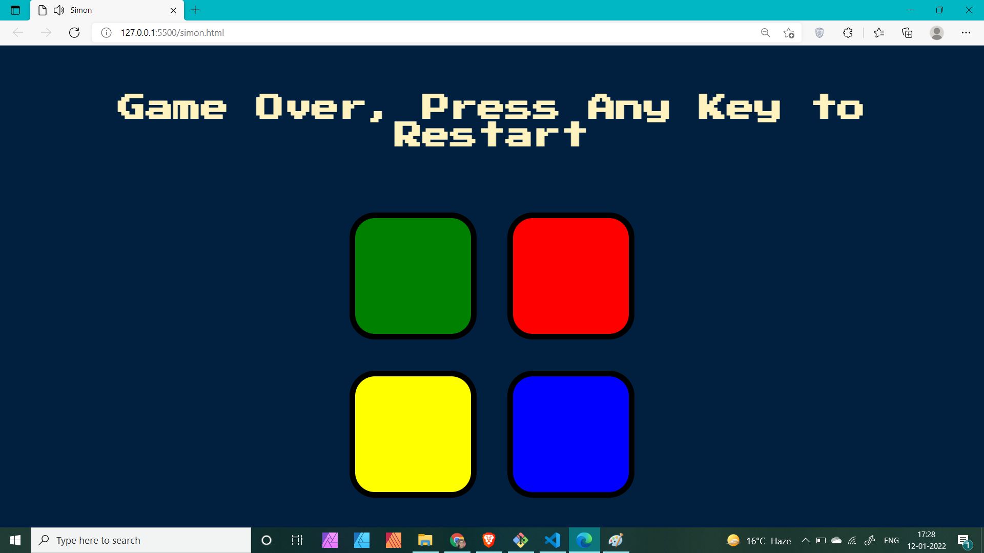 Simon Game | Devpost