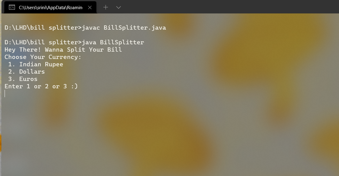 Bill Splitter - LHD Challenge | Devpost