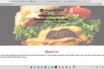 Food Delivery site | Devpost