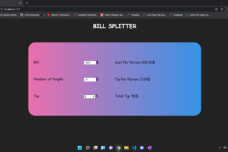 Bill-Splitter | Devpost