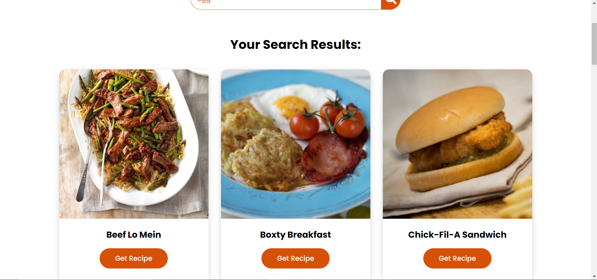 Food Recipe Tracker | Devpost
