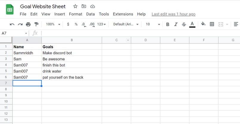 Integrating a database with a discord bot | Devpost