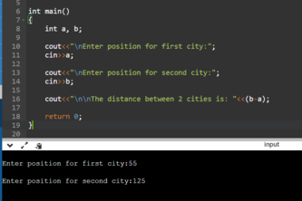 Script to find the distance between two cities | Devpost