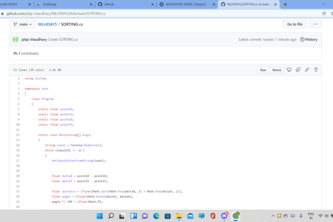 sorting distance | Devpost