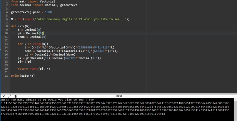 Pi Calculator | Devpost