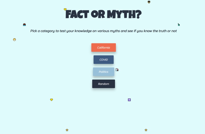 Fact or Myth? | Devpost