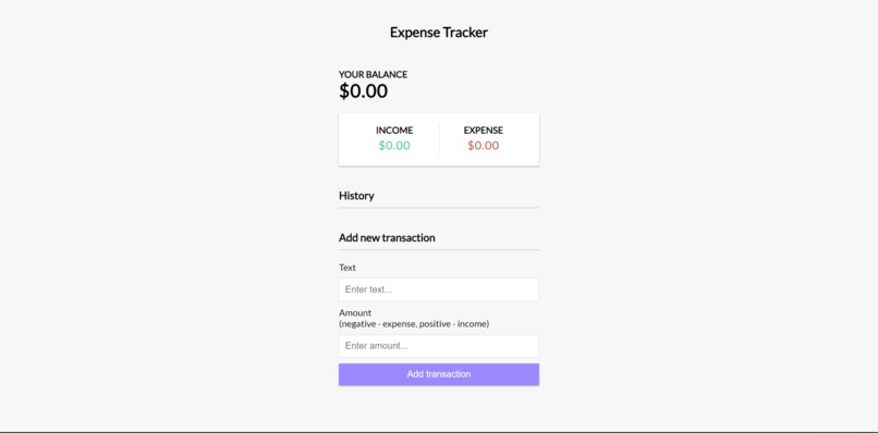 expence tracker | Devpost