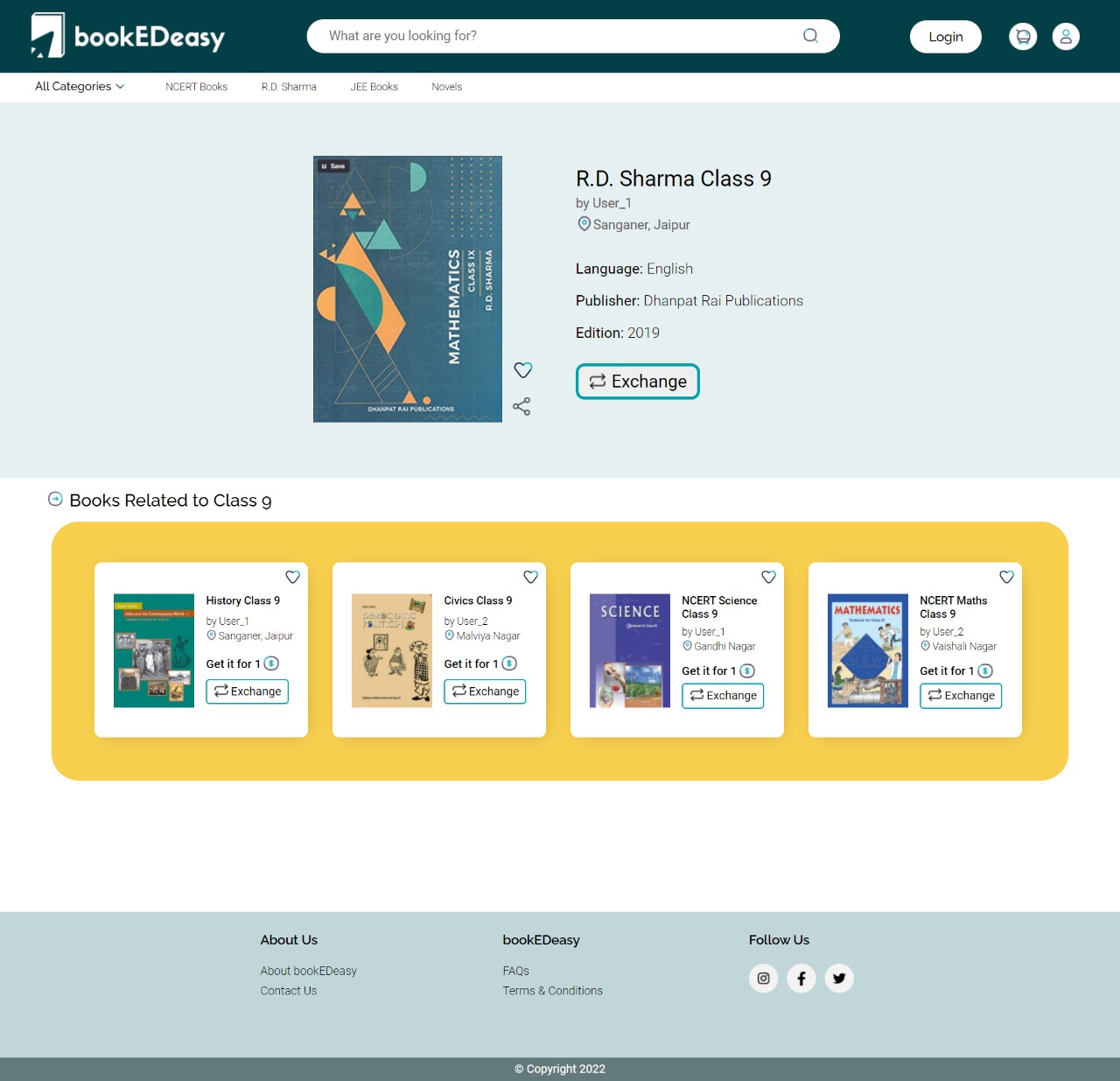 bookEDeasy (Books to your fease , Education at your ease) | Devpost