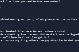 Rosehack Diner | Devpost