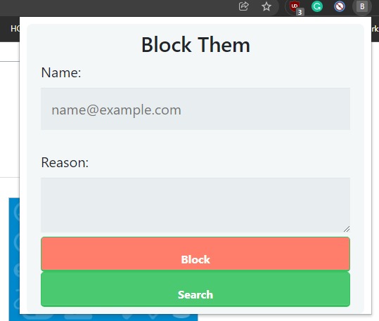 Block Them | Devpost