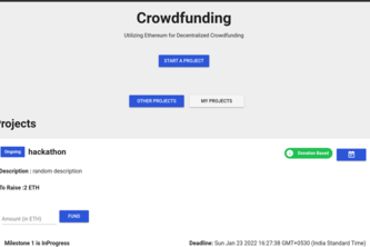Crowdfunding DApp | Devpost