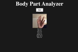 Body Part Analyzer | Devpost