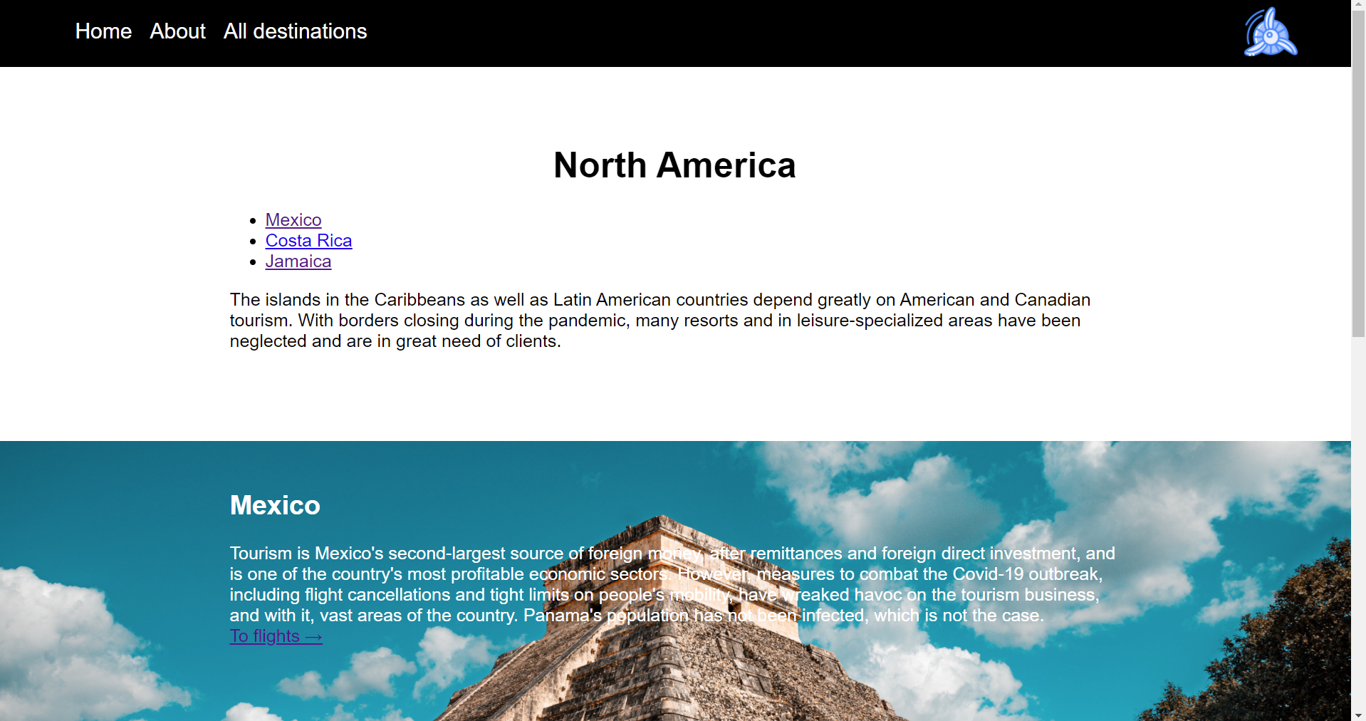 Adventures Abroad | Devpost