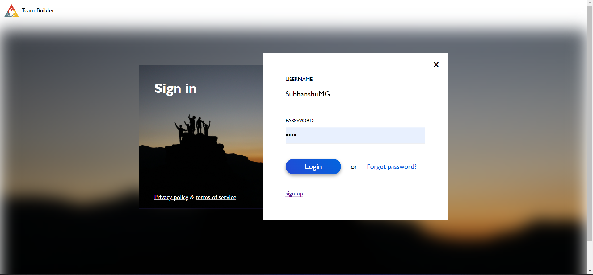 Team Builder | Devpost