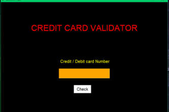 Credit card Validator | Devpost