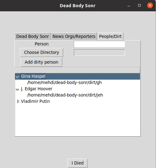 Dead Body Sonr | Devpost