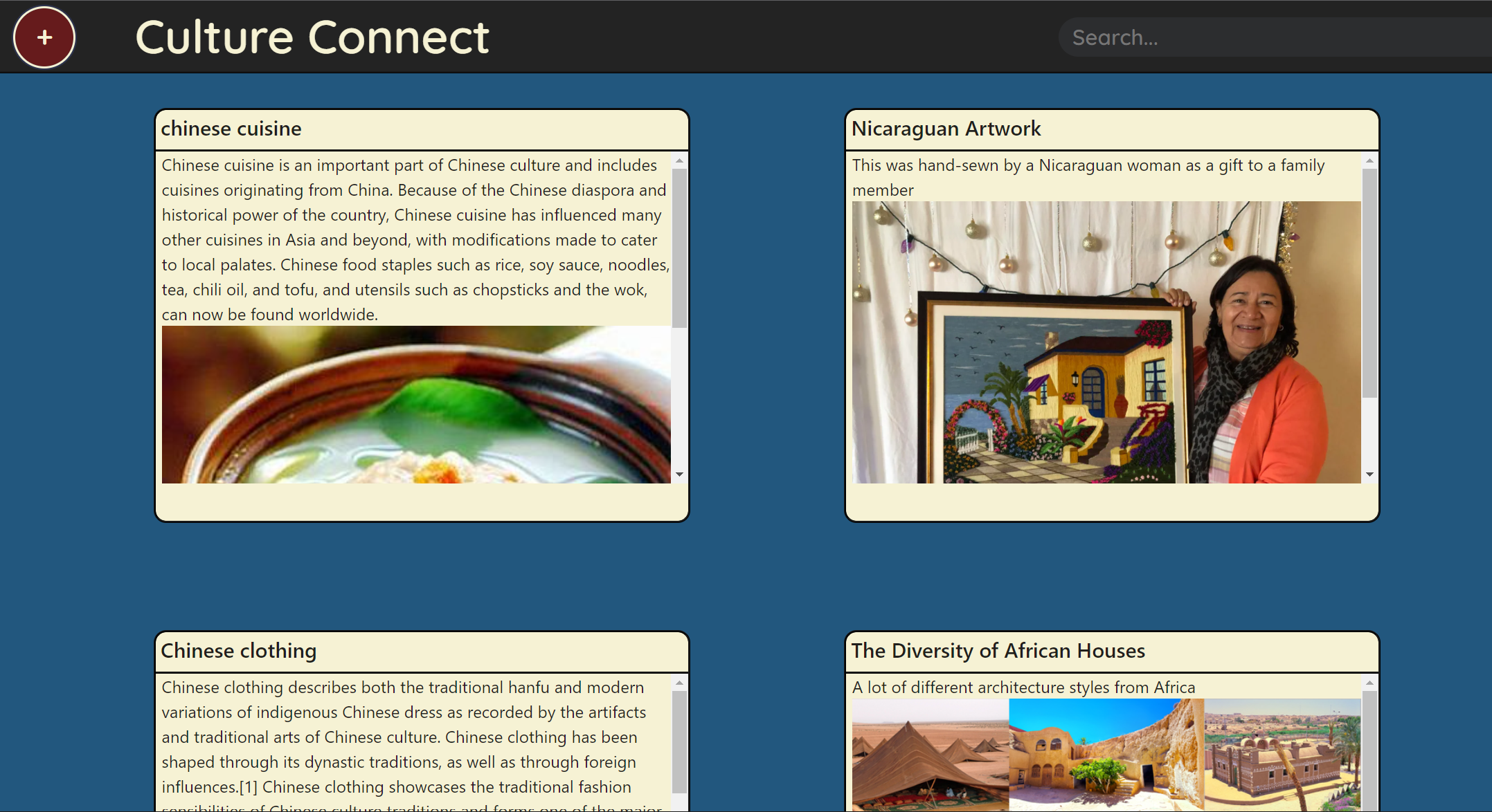 Culture Connect | Devpost