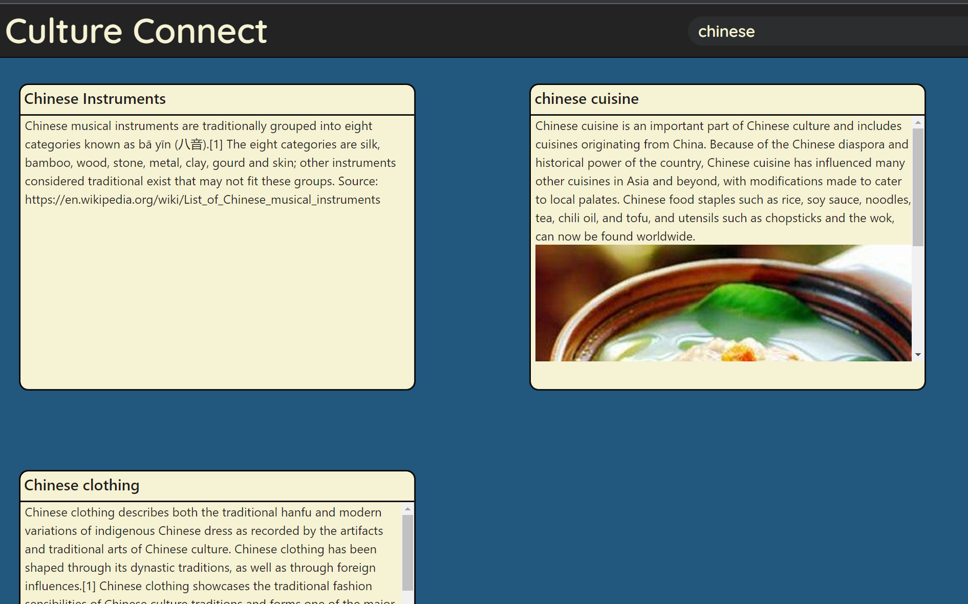 Culture Connect | Devpost