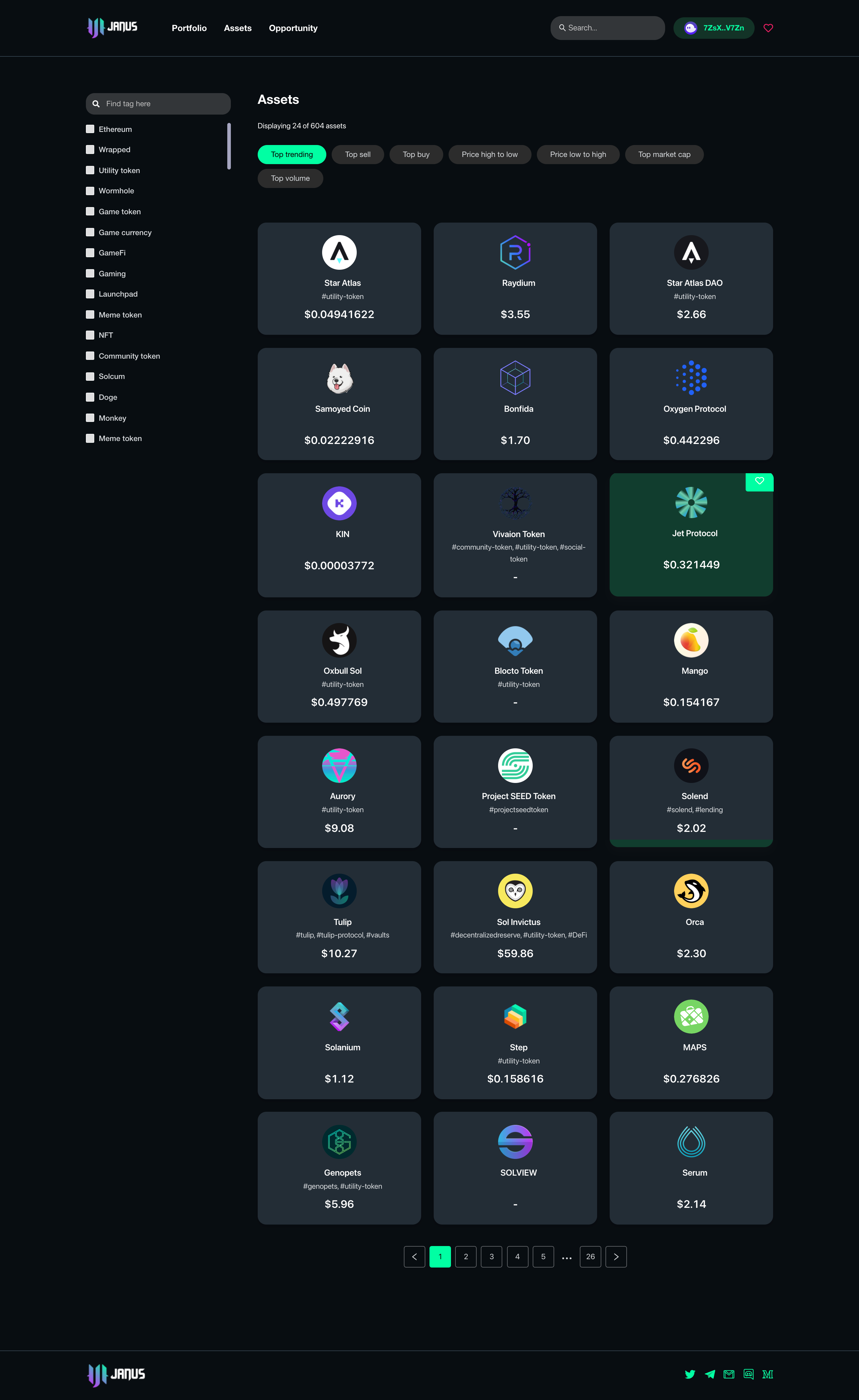 Janus Finance | Devpost