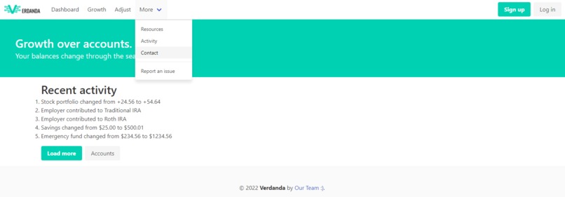 Verdanda - Web App | Devpost