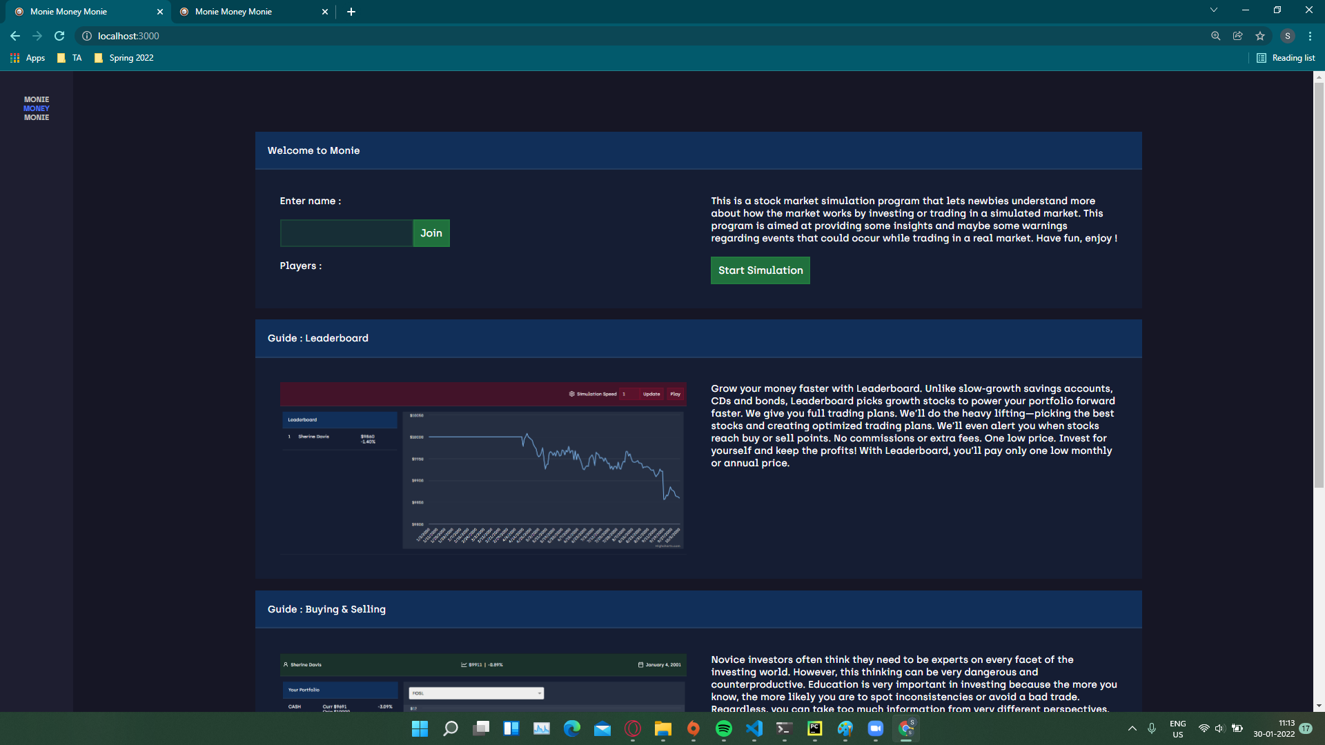 Monie Money Monie | Devpost