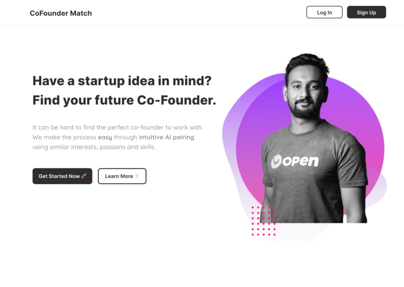 CoFounder Match | Devpost