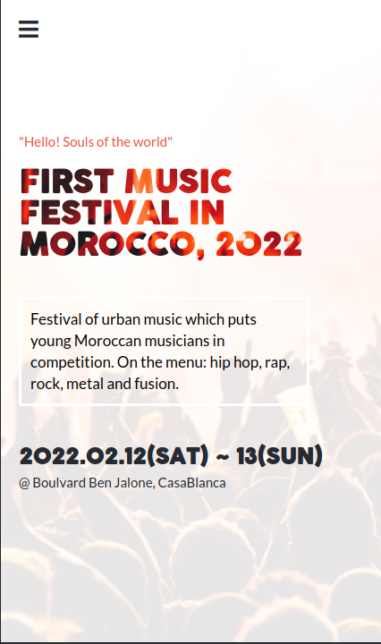 Marock Music Festival | Devpost