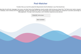 Pod-Matcher | Devpost