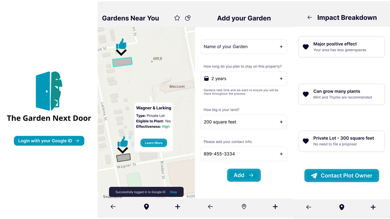 Team 34 - The Garden Next Door | Devpost