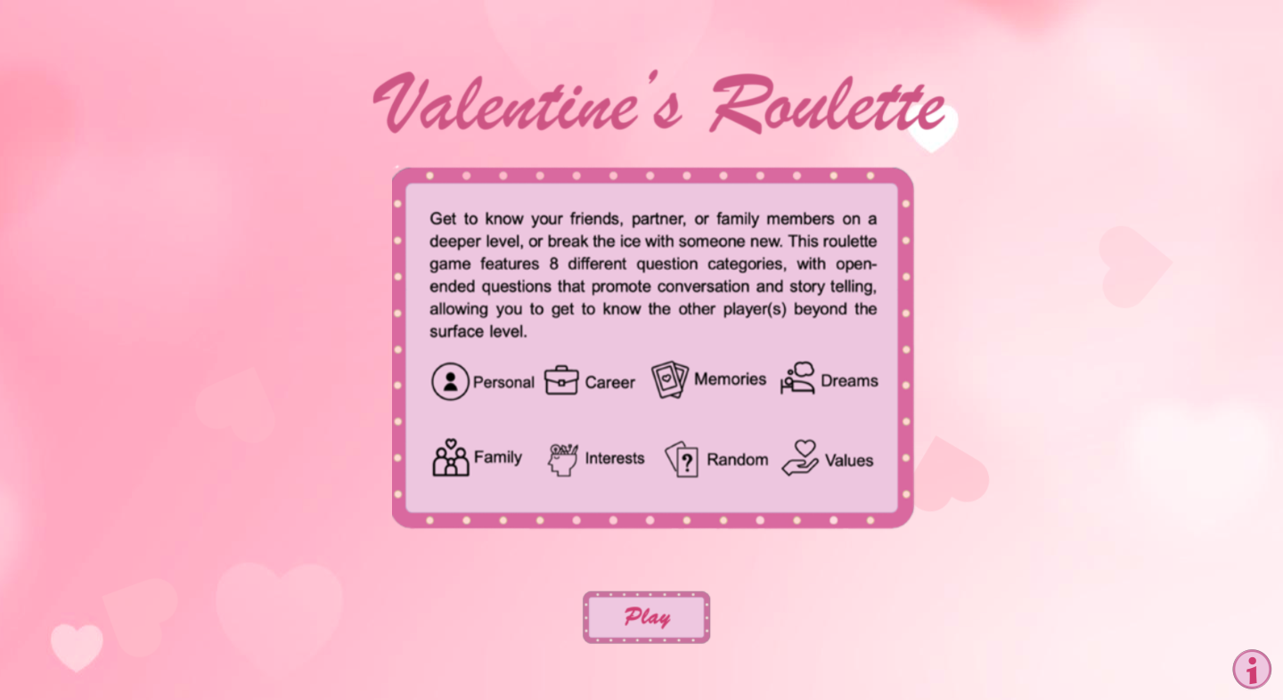 Valentine's Roulette | Devpost
