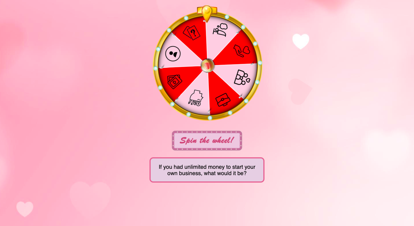 Valentine's Roulette | Devpost