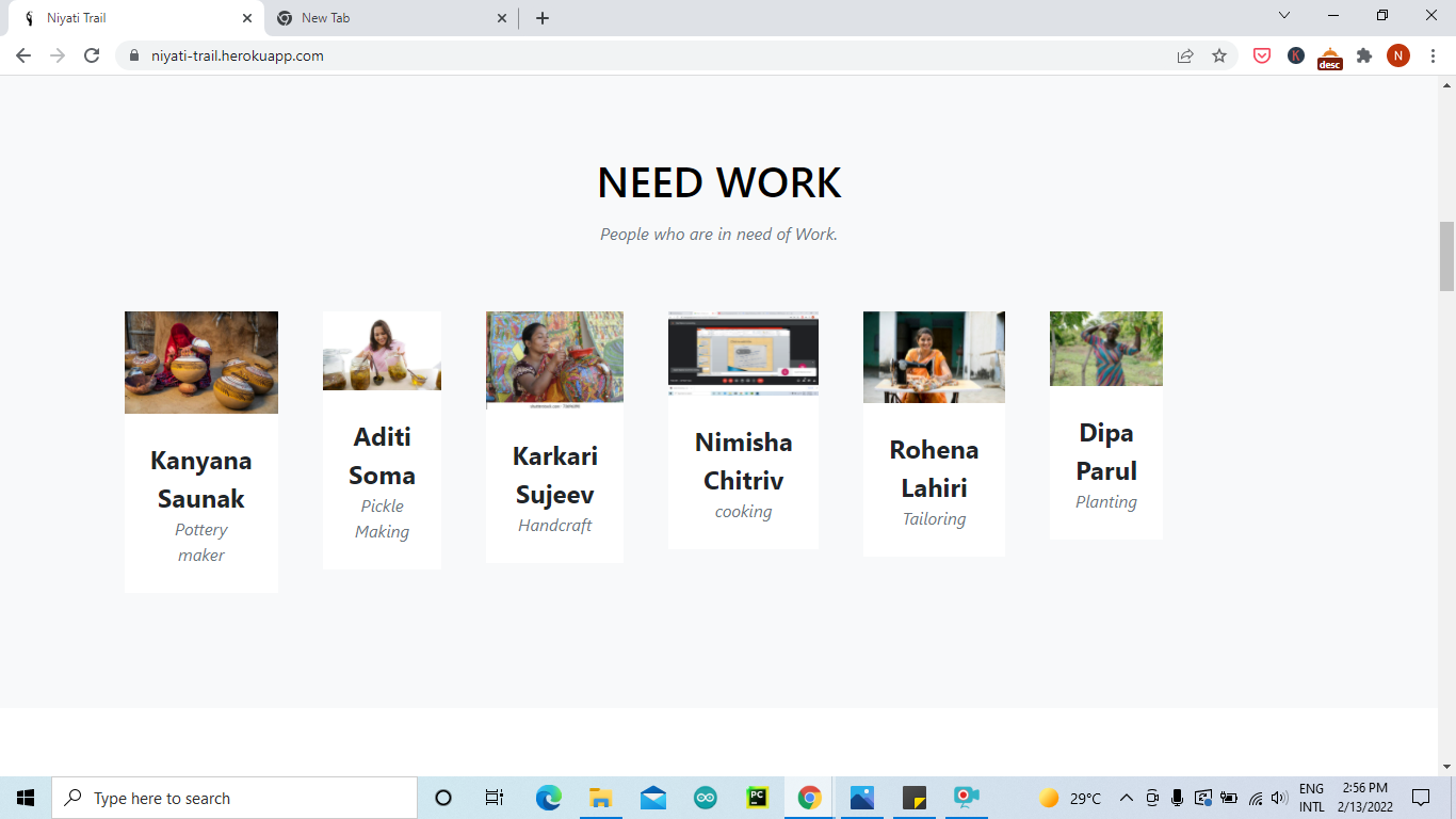 NIYATI TRAIL | Devpost