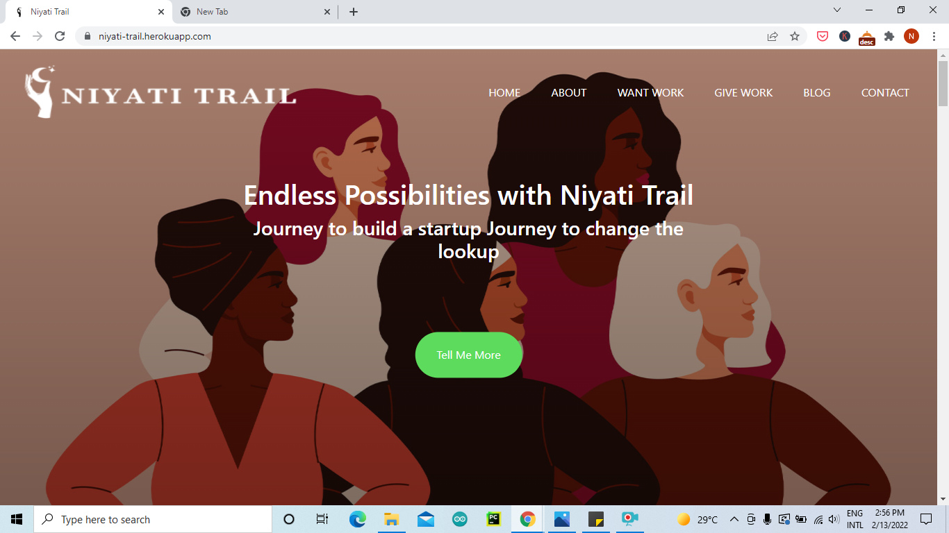 NIYATI TRAIL | Devpost
