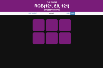 Color Guessing Game | Devpost